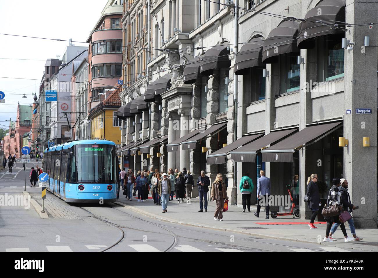 Oslo tramway hi-res stock photography and images - Alamy