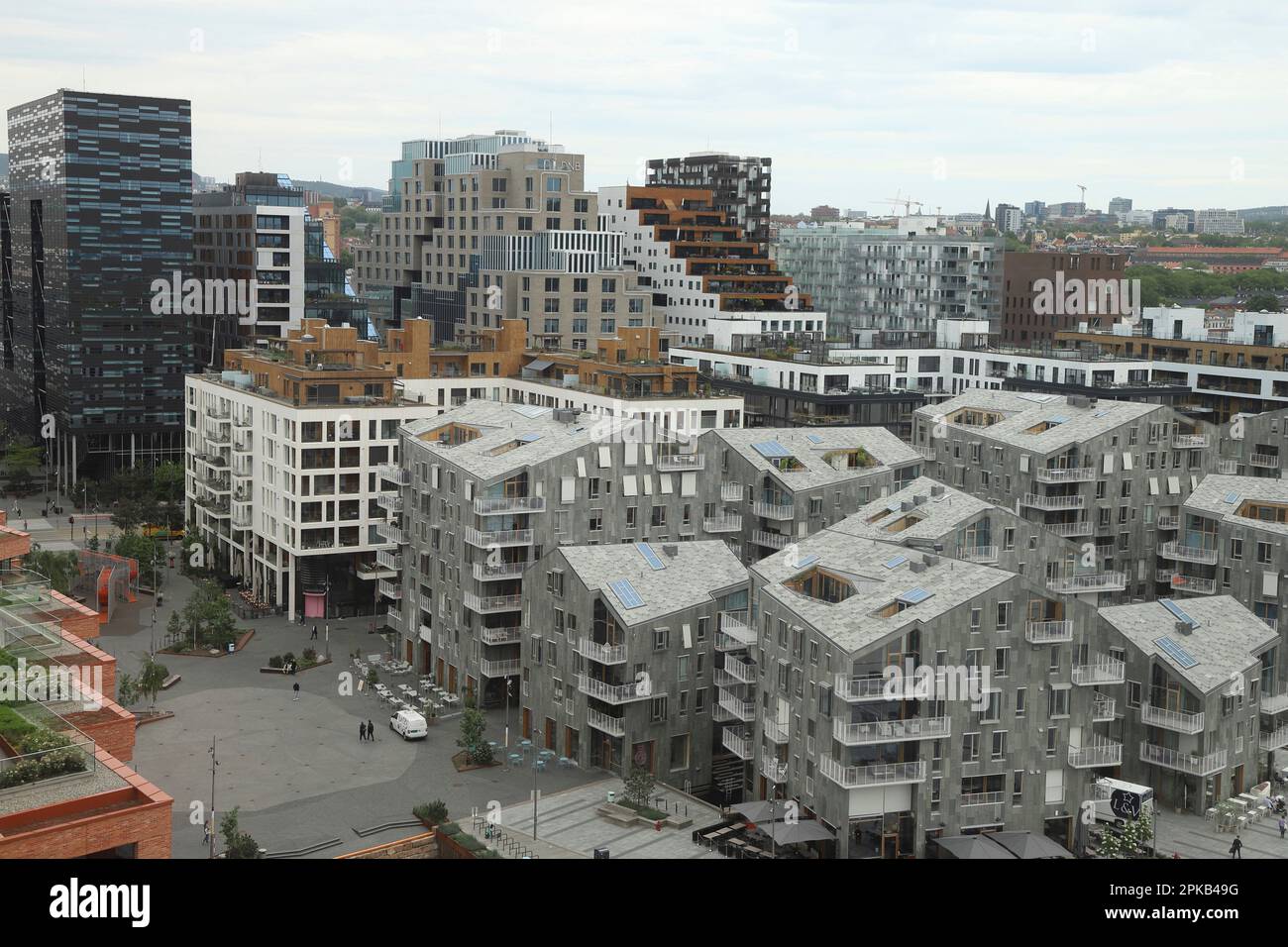 Oslo, Norway, city overview, architecture, skyscrapers Stock Photo - Alamy