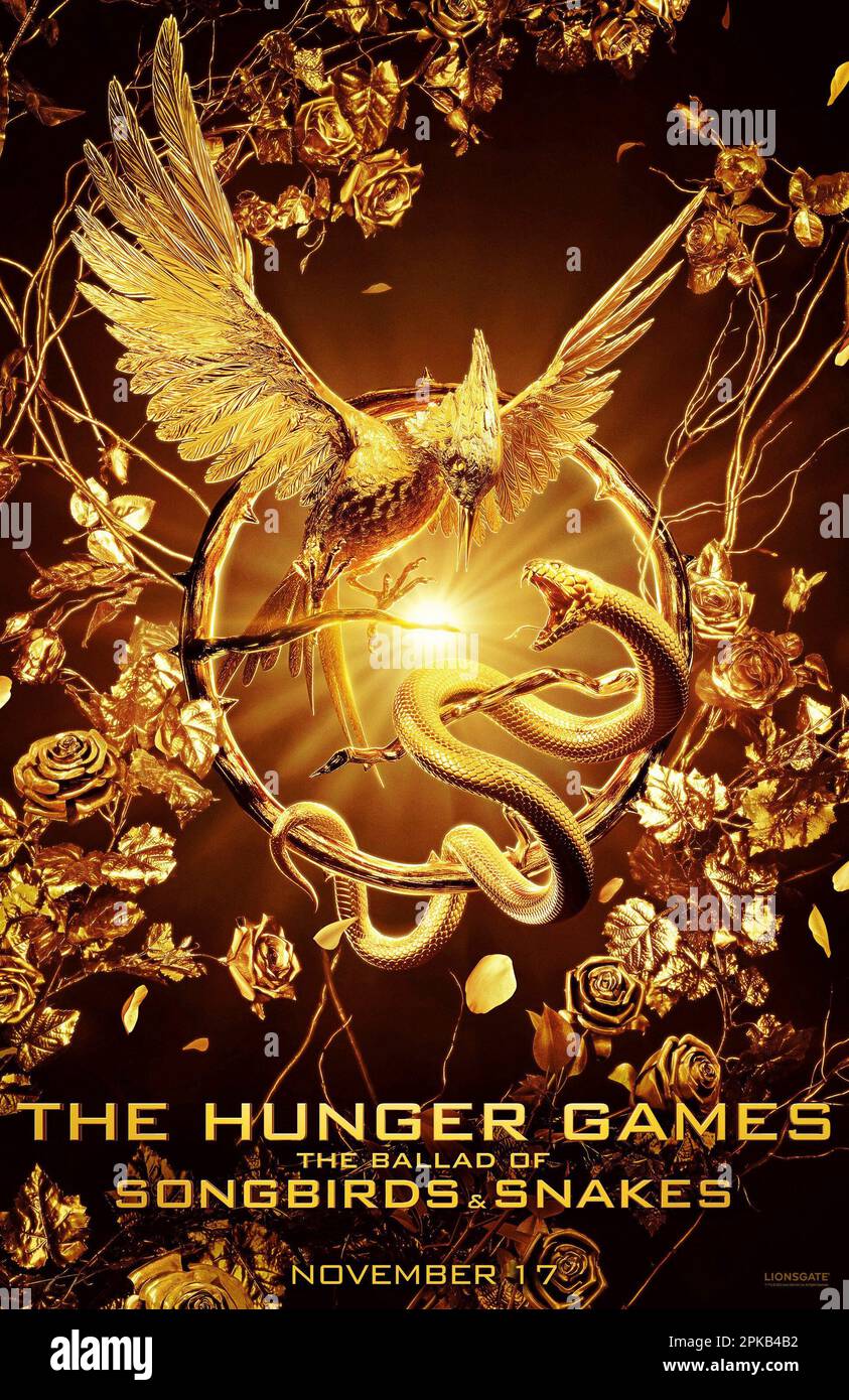 THE HUNGER GAMES: THE BALLAD OF SONGBIRDS AND SNAKES, advance poster ...