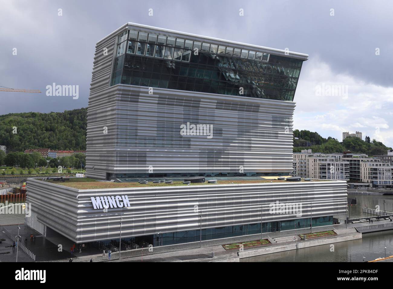 Building of the munch museum hi-res stock photography and images - Alamy