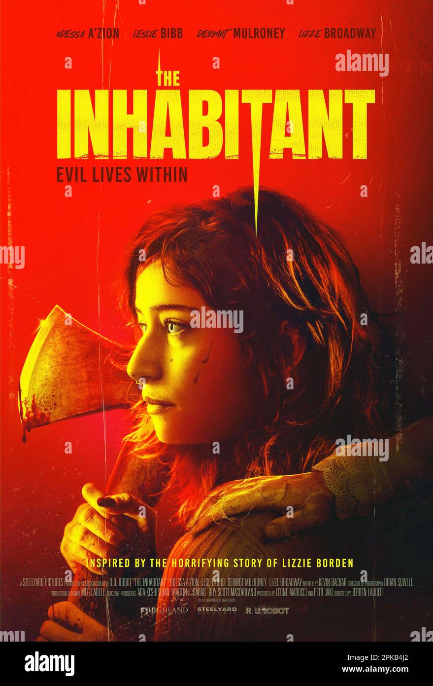 THE INHABITANT, poster, Odessa A'zion, 2022. © Gravitas Ventures ...