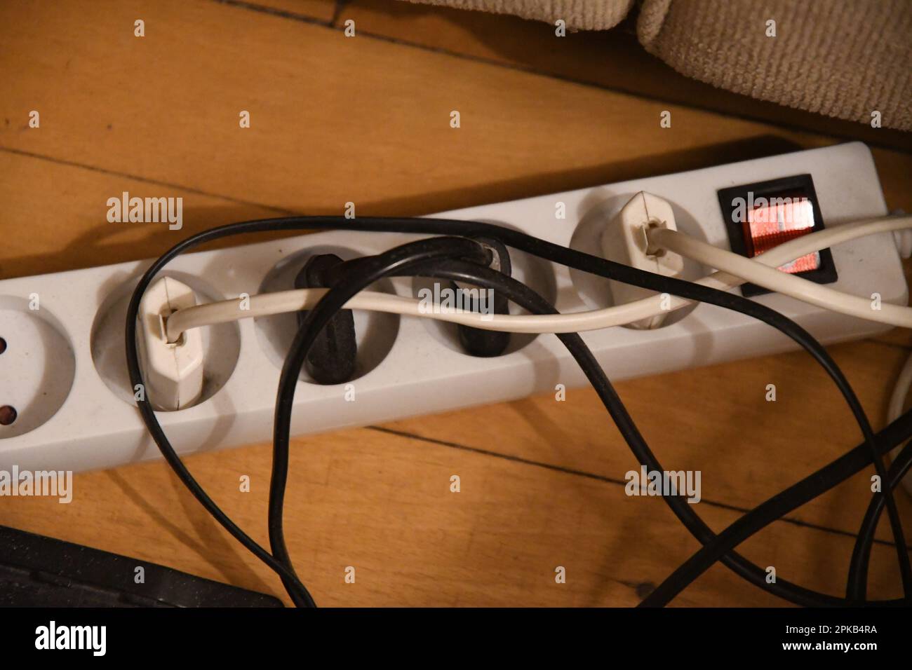 Copenhagen /Denmark/06 April 2023/ High electric bills and electric ...