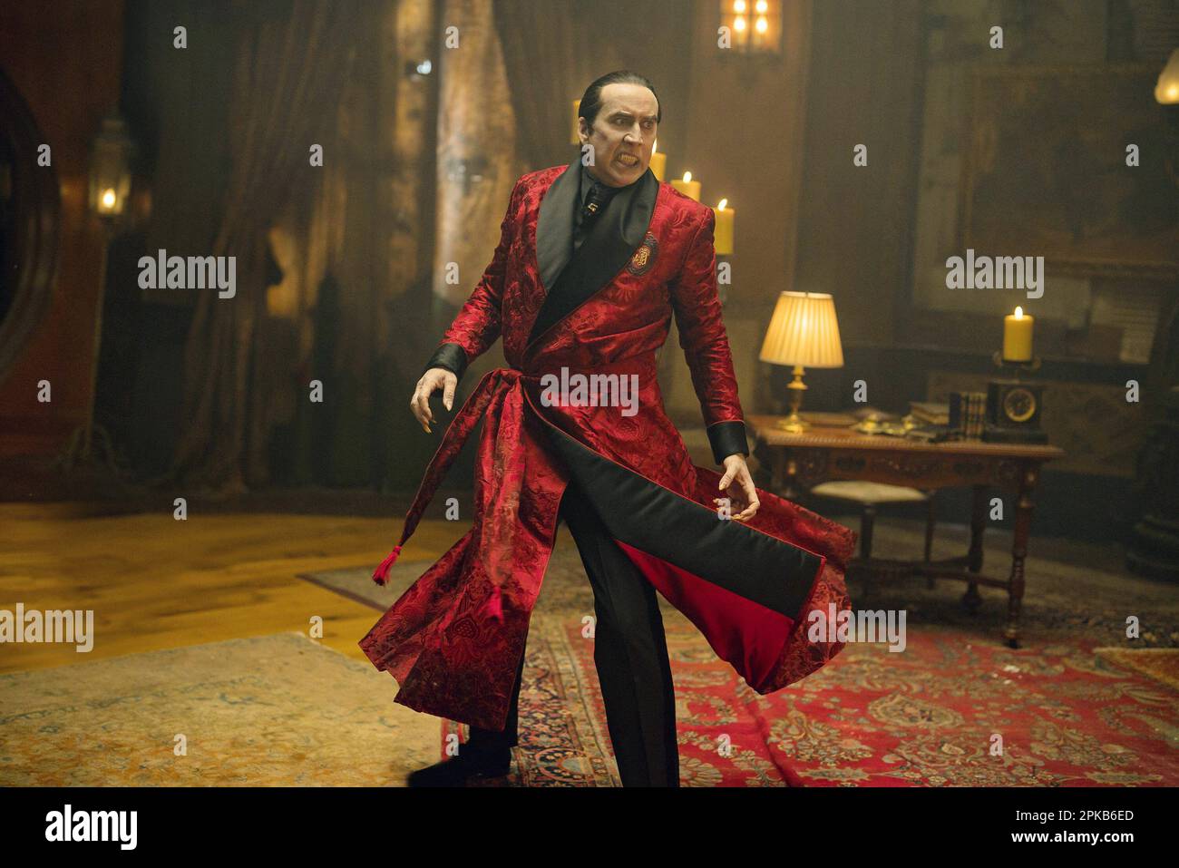 RENFIELD, Nicolas Cage as Dracula, 2023. ph: Michele K. Short ...