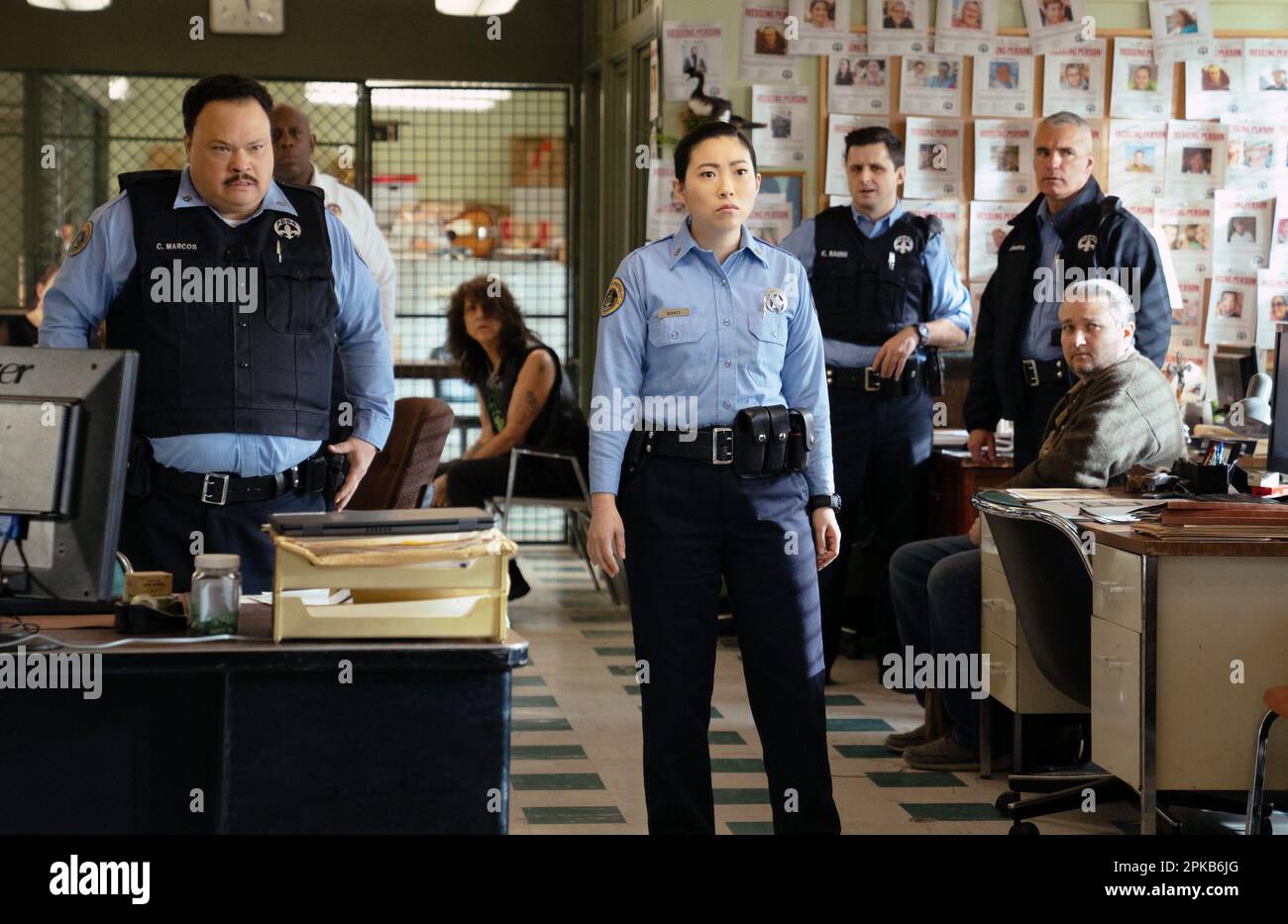 RENFIELD, from left: Adrian Martinez, Awkwafina, 2023. ph: Michele K ...