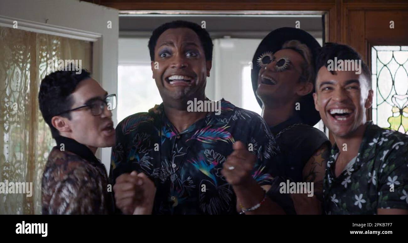 SUMMONING SYLVIA, from left: Troy Iwata, Travis Coles, Frankie Grande ...