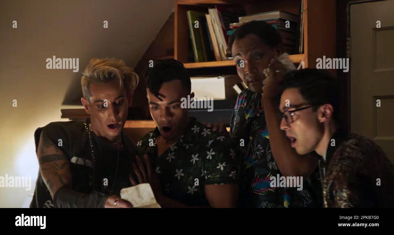 SUMMONING SYLVIA, from left: Frankie Grande, Noah J. Ricketts, Travis Coles, Troy Iwata, 2023 ...