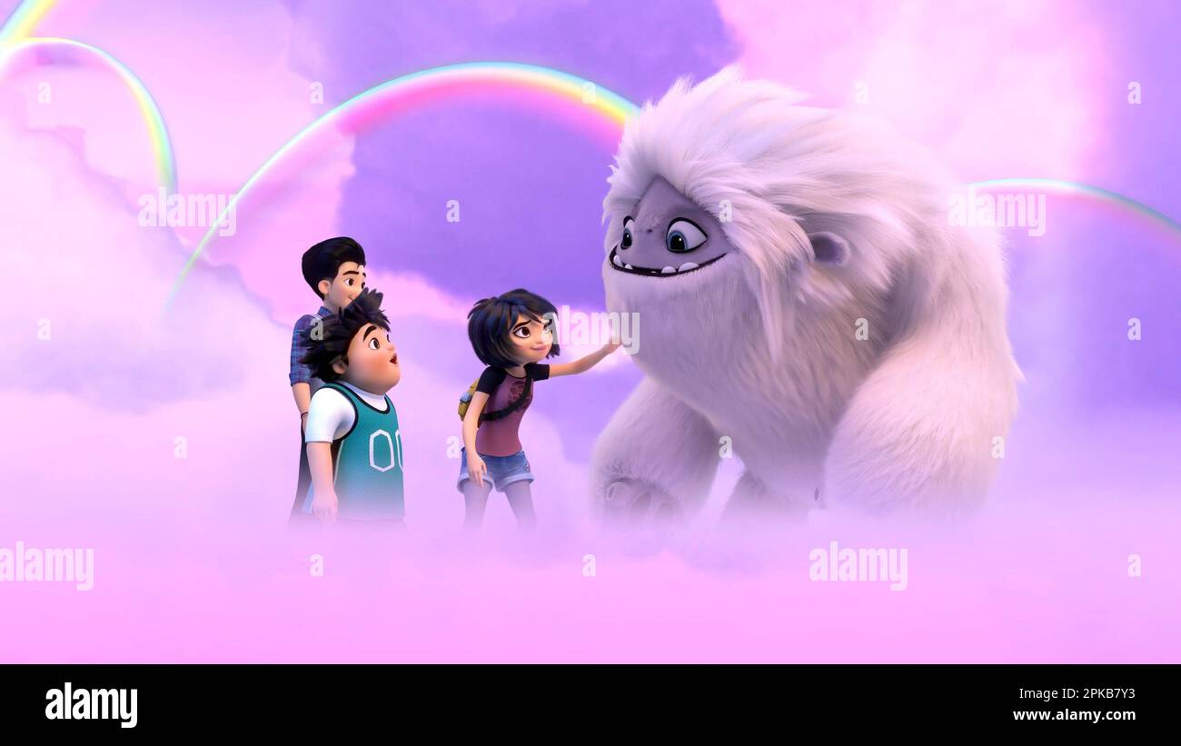 ABOMINABLE AND THE INVISIBLE CITY, from left: Jin (voice: Tenzing ...