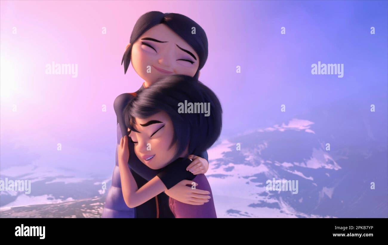 ABOMINABLE AND THE INVISIBLE CITY, from left: Mei (voice: Michelle Wong ...