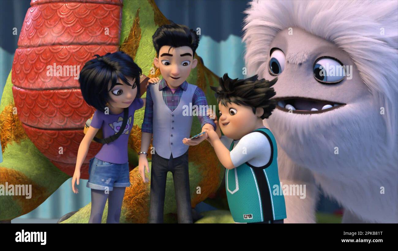 ABOMINABLE AND THE INVISIBLE CITY, from left: Yi (voice: Chloe Bennet ...