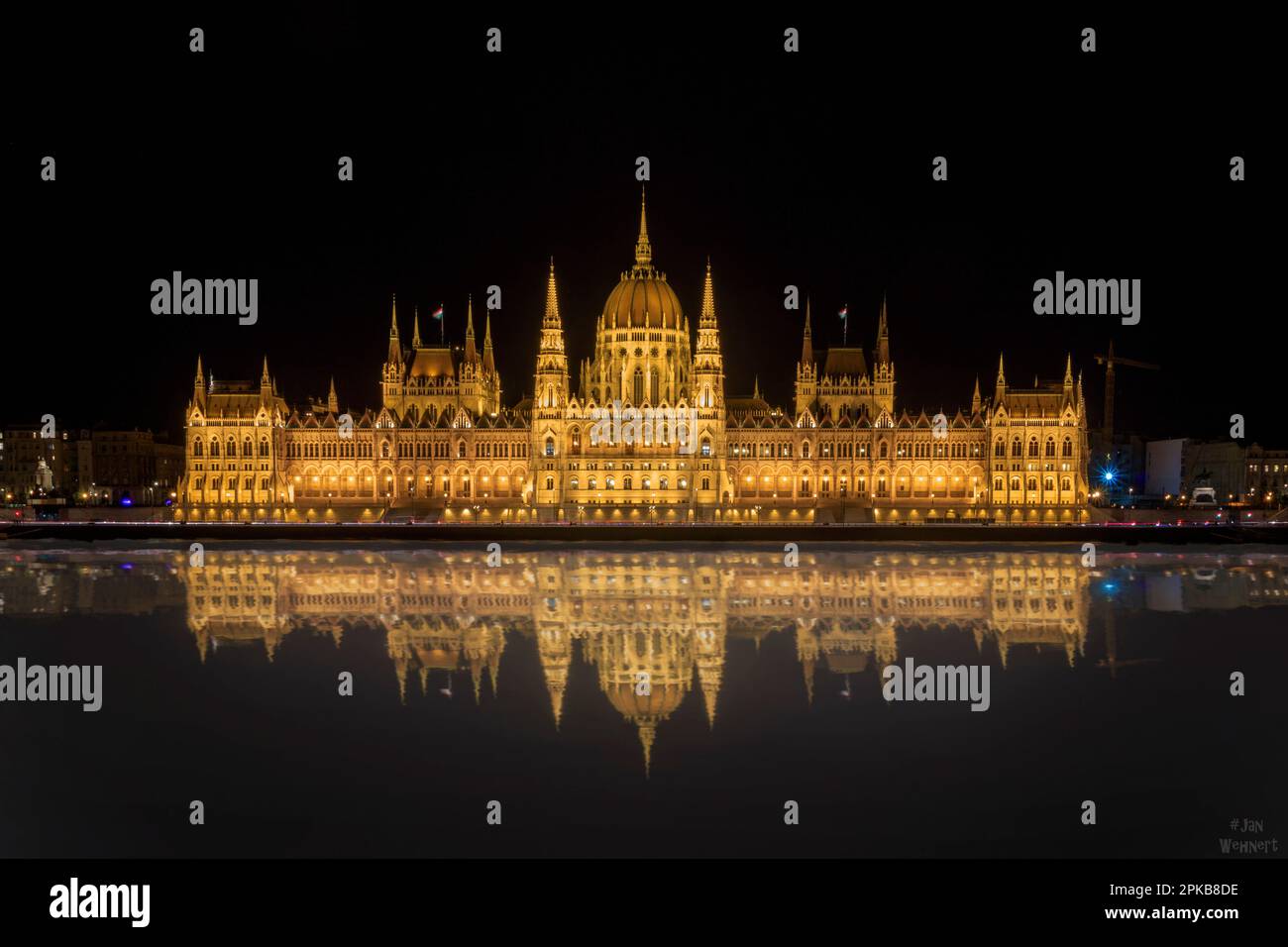 The Parliament in Budapest, Hungary, magnificent historical building at ...