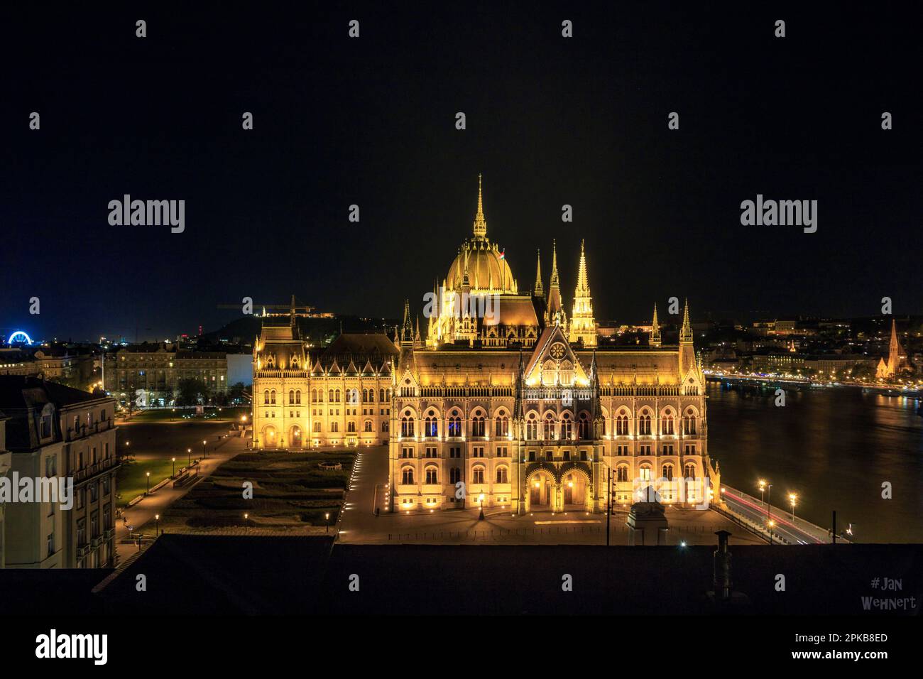 The Parliament in Budapest, Hungary, magnificent historical building at ...