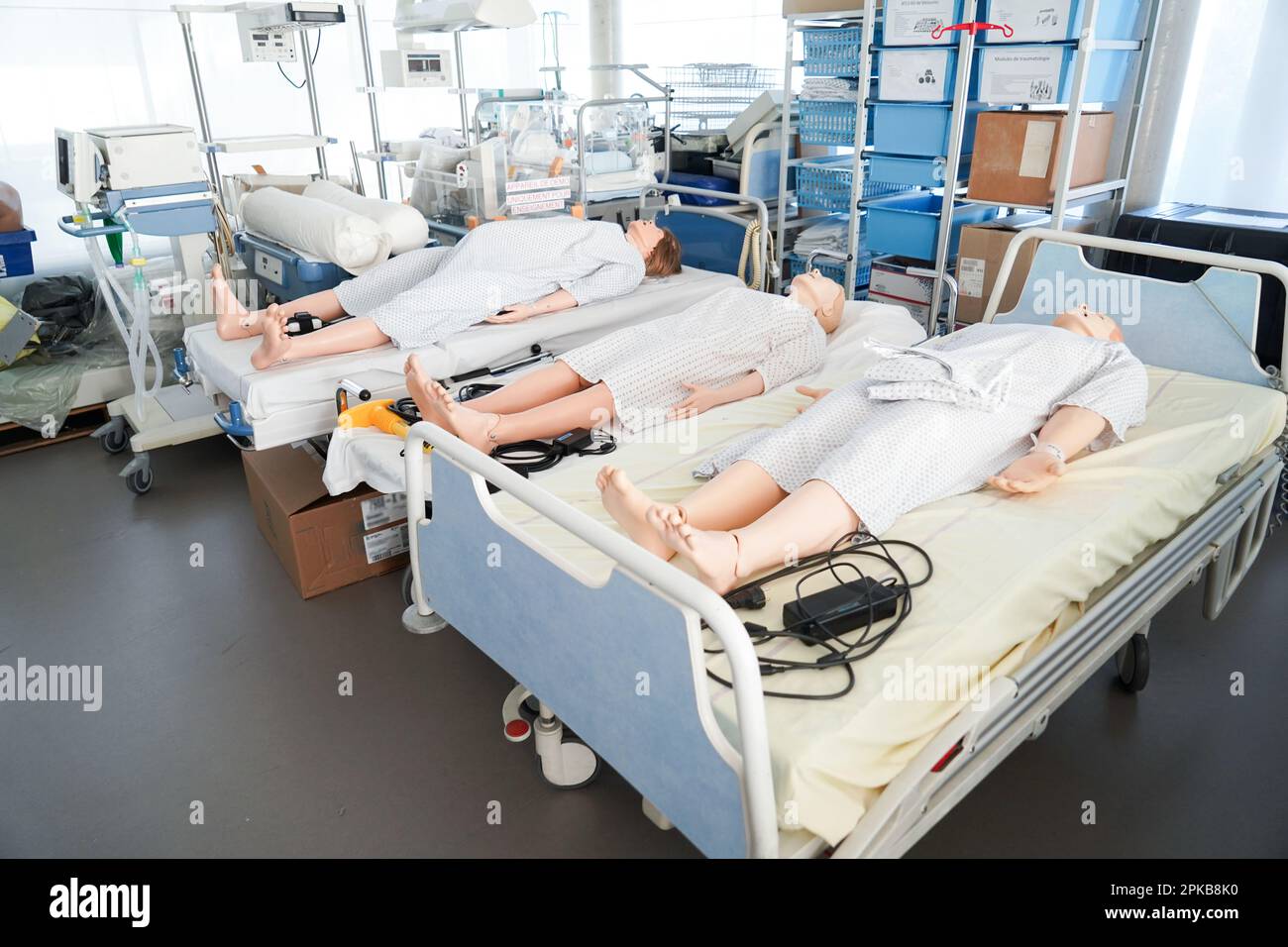 Simulation exercises hi-res stock photography and images - Alamy