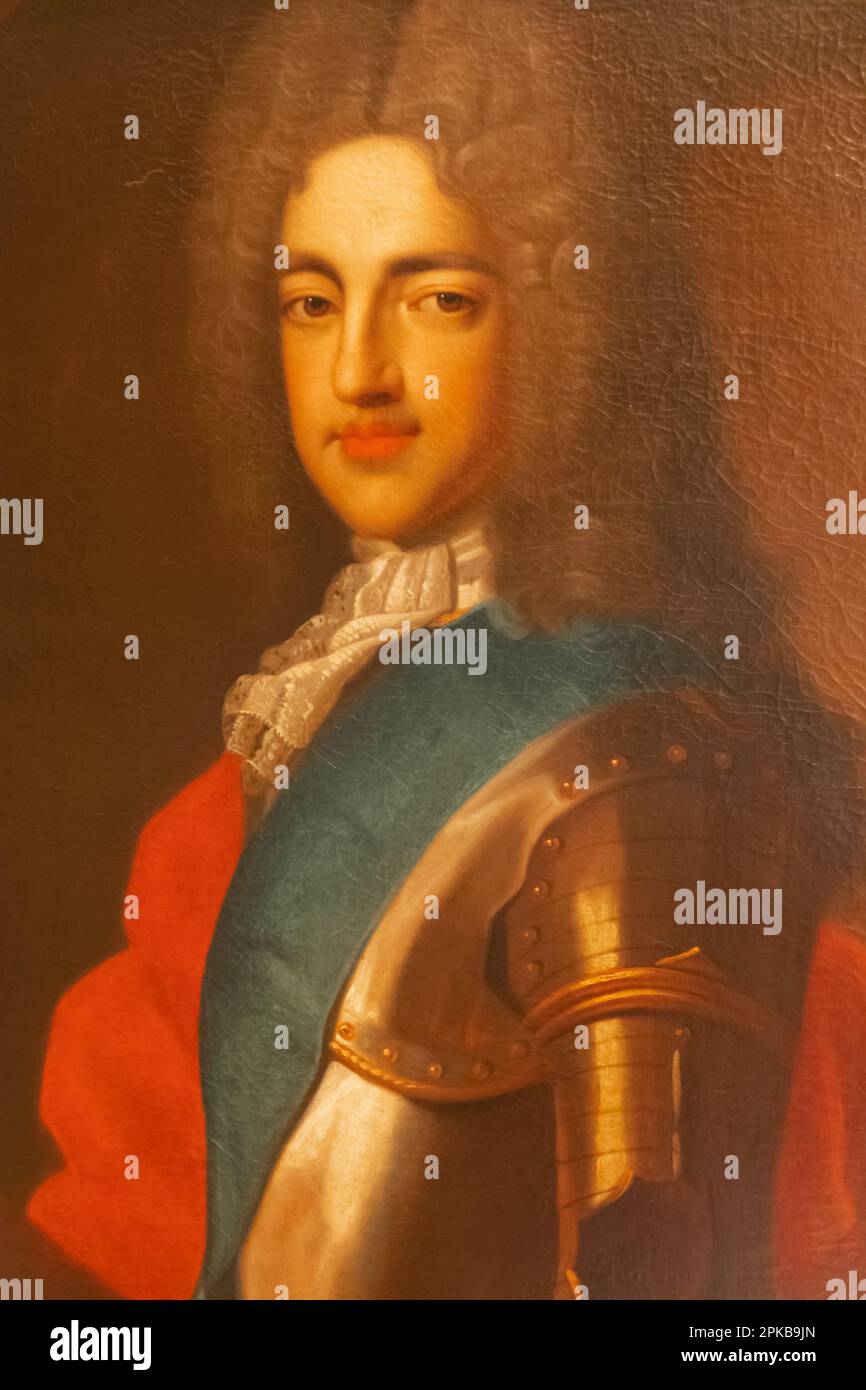 Portrait of prince james francis edward stuart hi-res stock photography ...