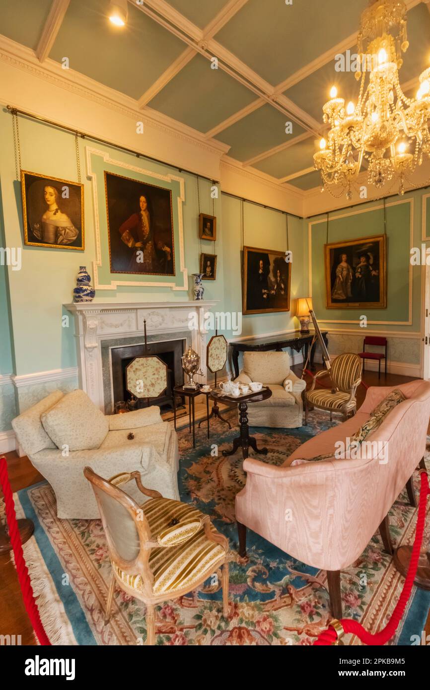 England, Kent, Edenbridge, Chiddingstone, Chiddingstone Castle, The ...