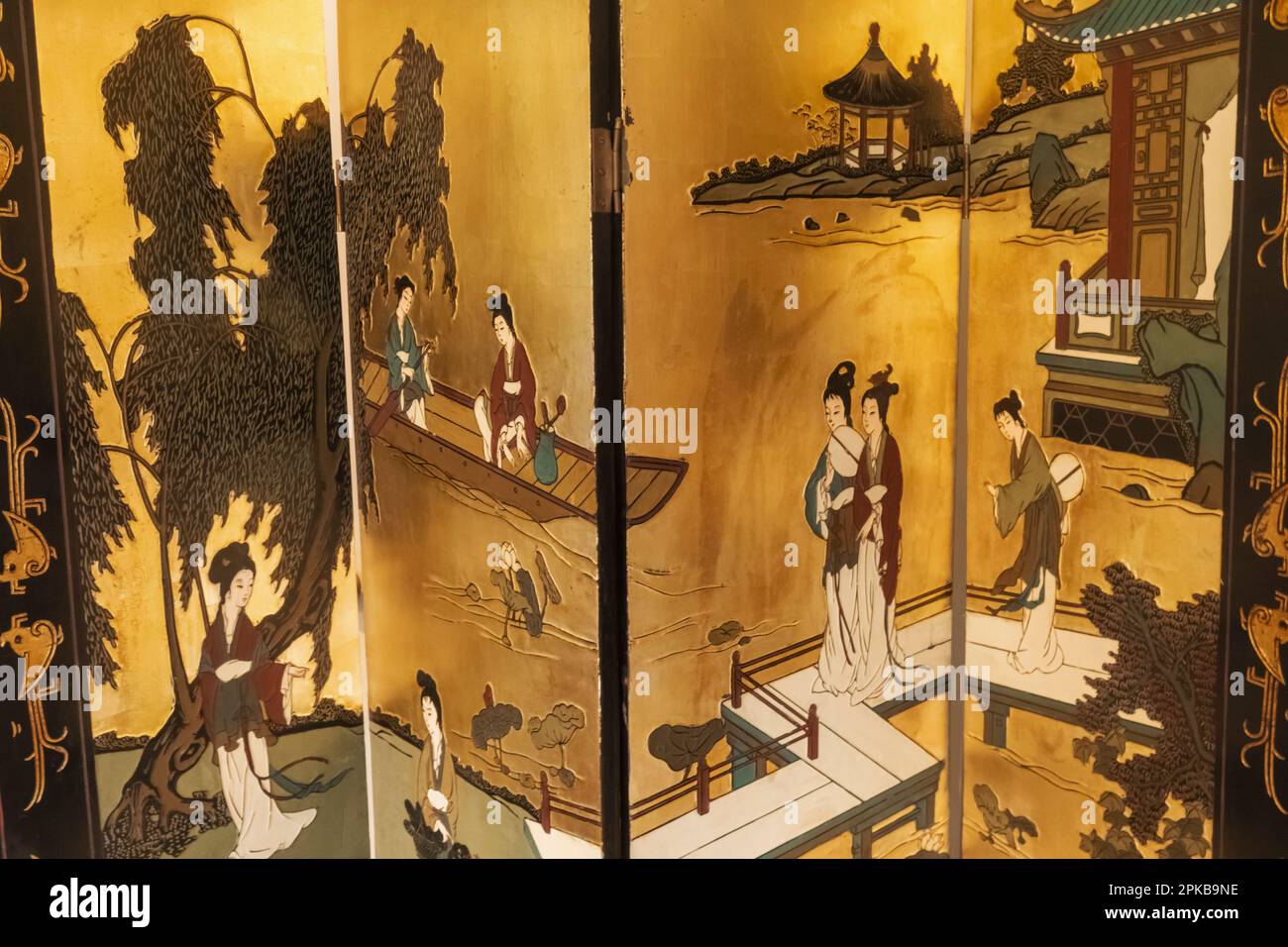 England, Kent, Edenbridge, Chiddingstone, Chiddingstone Castle, Exhibit ...