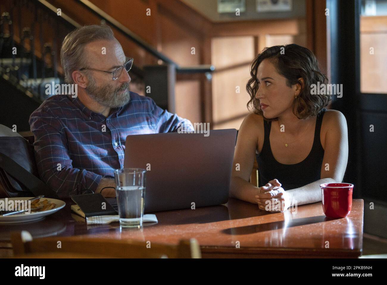 LUCKY HANK, from left: Bob Odenkirk, Sara Amini, Escape', (Season 1, ep. 103, aired Apr. 2, 2023 ...