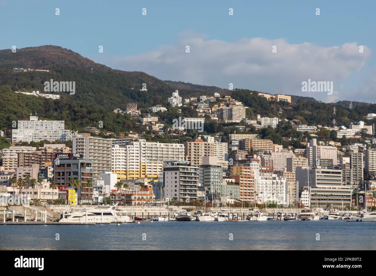 Atami city waterfront skyline hi-res stock photography and images - Alamy
