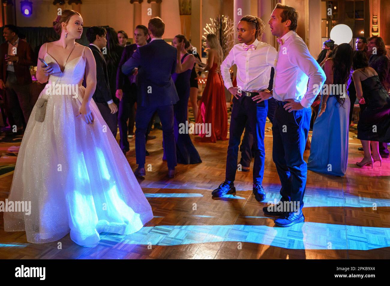 PARTY DOWN, from left: Liv Hewson, Tyrel Jackson Williams, Ryan Hansen ...