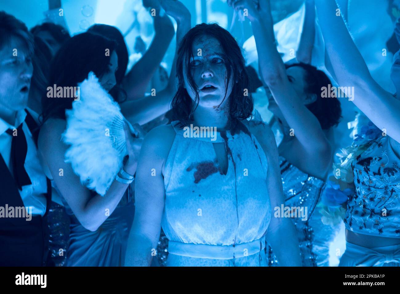 THE POWER, Ria Zmitrowicz (center), 'The World Is on Fu*king Fire ...