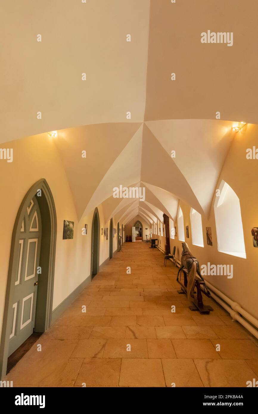 England, Dorset, Forde Abbey & Gardens, Interior View Stock Photo - Alamy