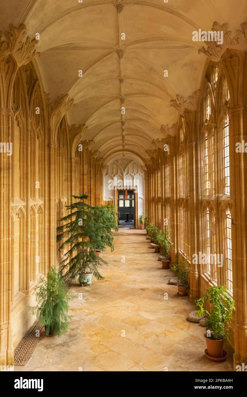 England, Dorset, Forde Abbey & Gardens, Interior View Stock Photo - Alamy