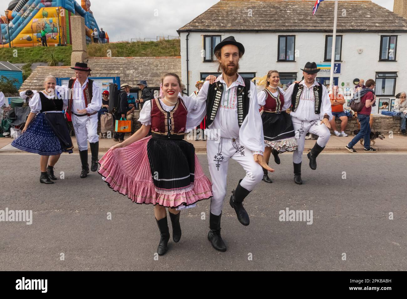 England, Dorset, Isle of Purbeck, Swanage, Swanage Annual Folk Festival ...