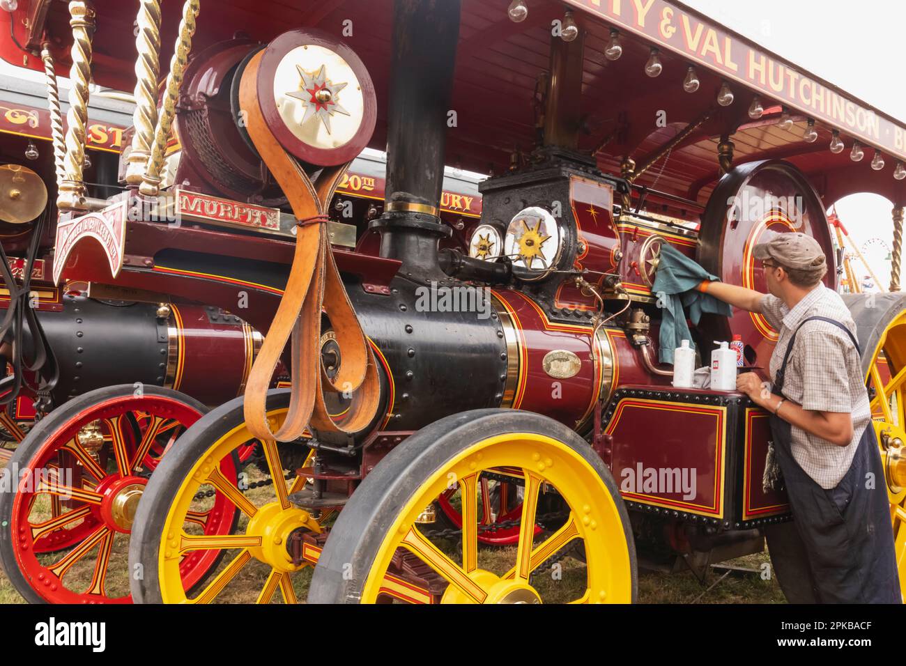 England, Dorset, The Annual Great Dorset Steam Fair at Tarrant Hinton ...