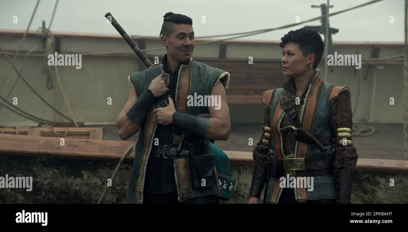 SHADOW AND BONE, from left: Lewis Tan, Anna Leong Brophy, Like Calls To ...