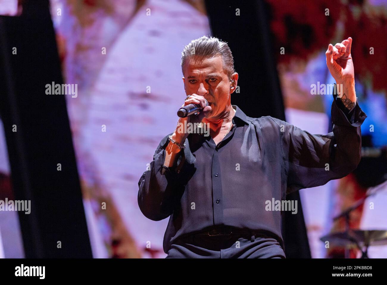 Chicago, USA. 05th Apr, 2023. Dave Gahan of Depeche Mode during the ...