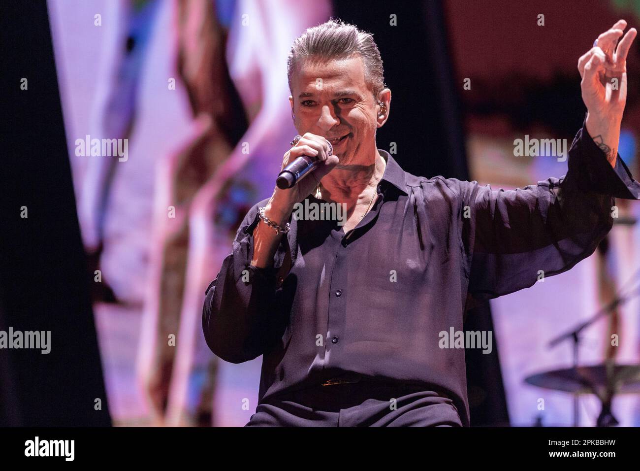 Chicago, USA. 05th Apr, 2023. Dave Gahan of Depeche Mode during the ...