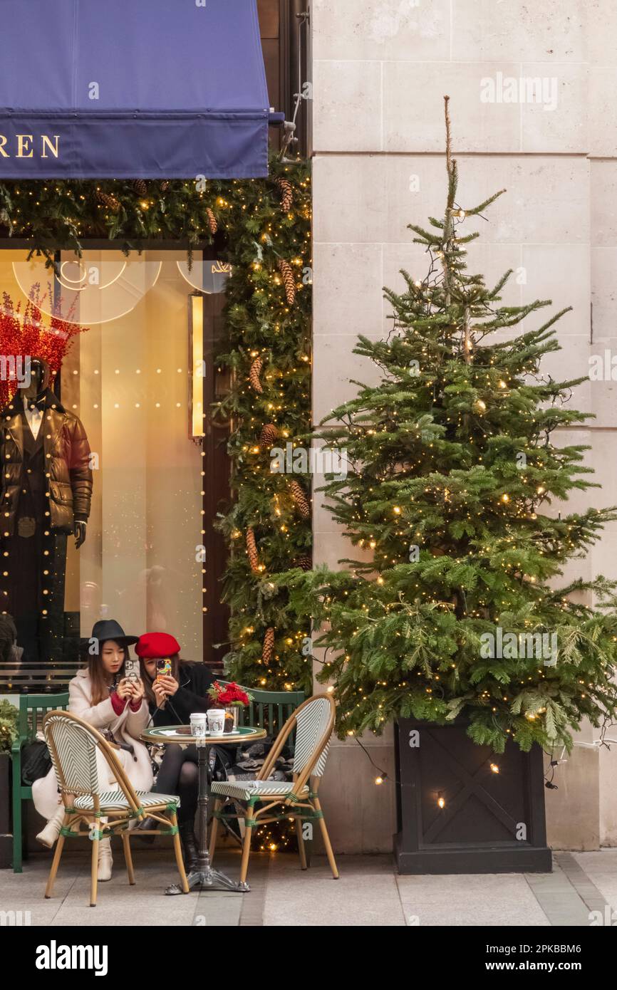 England, London, Piccadilly, New Bond Street, Exterior View of Ralph ...