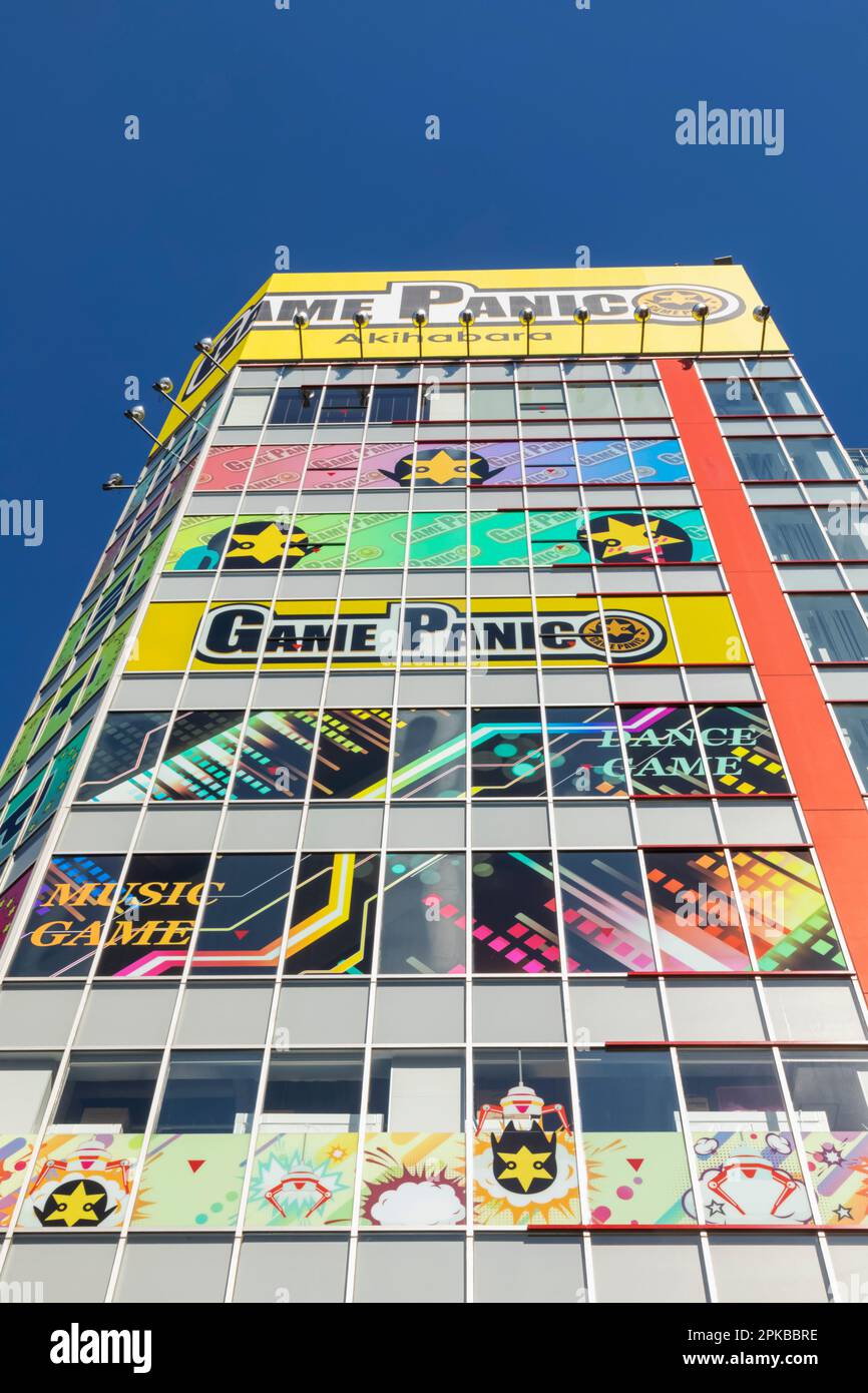 Japan, Honshu, Tokyo, Akihabara, Colourful Stores Stock Photo - Alamy