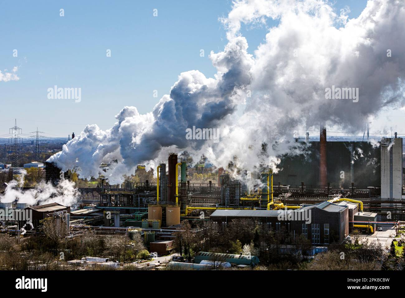 Coking plant Prosper in Bottrop, ArcelorMittal Stock Photo - Alamy