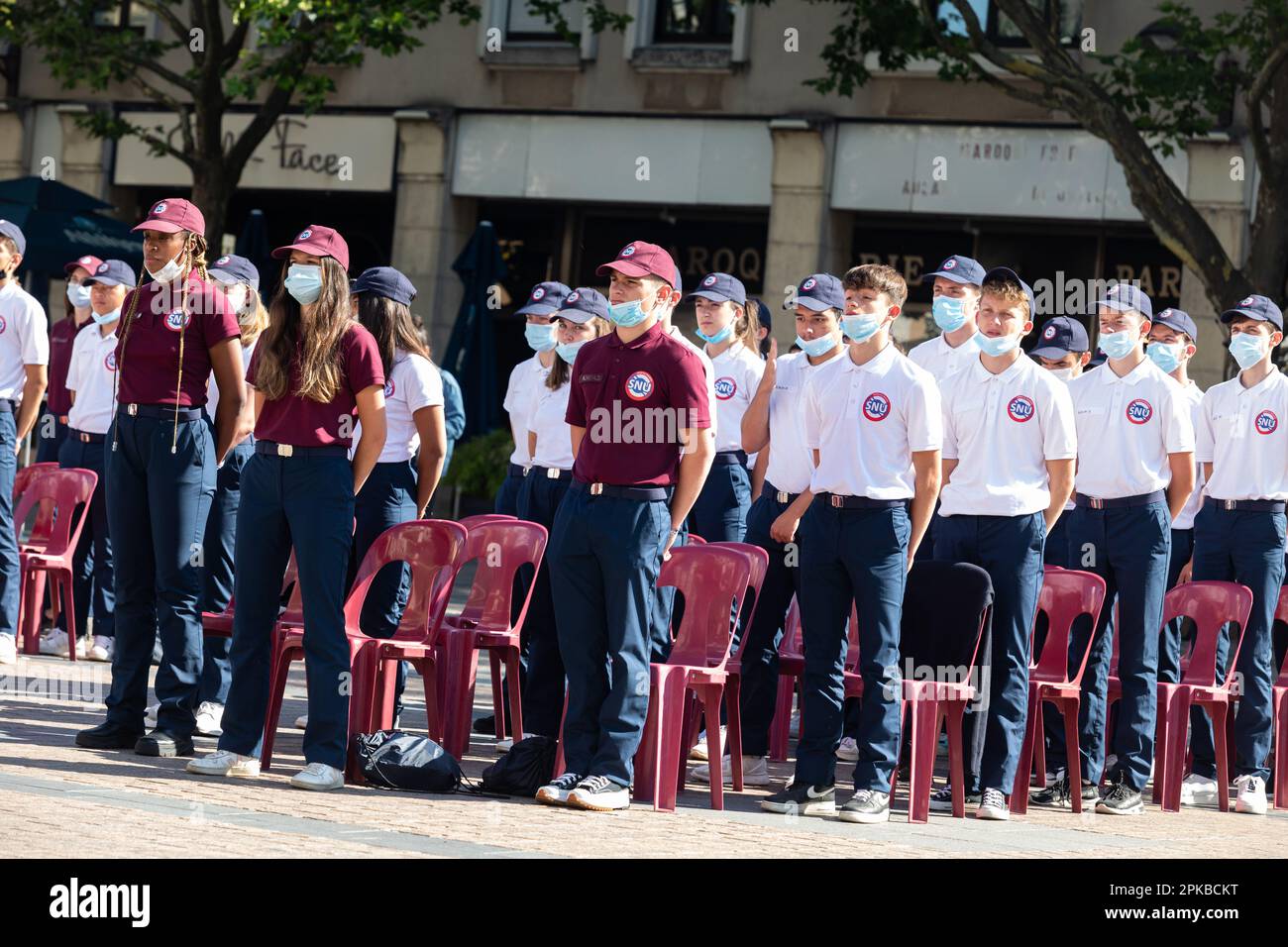 Cérémonie de remise des diplômés du SNU Stock Photo - Alamy