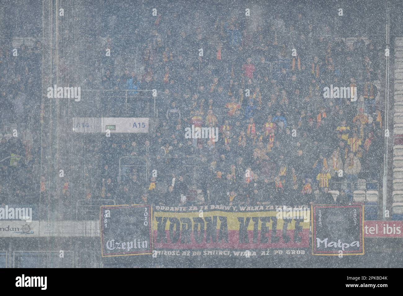 April 6, 2023, Zabrze: 2023.04.06 Zabrze..Pilka nozna PKO Ekstraklasa ...