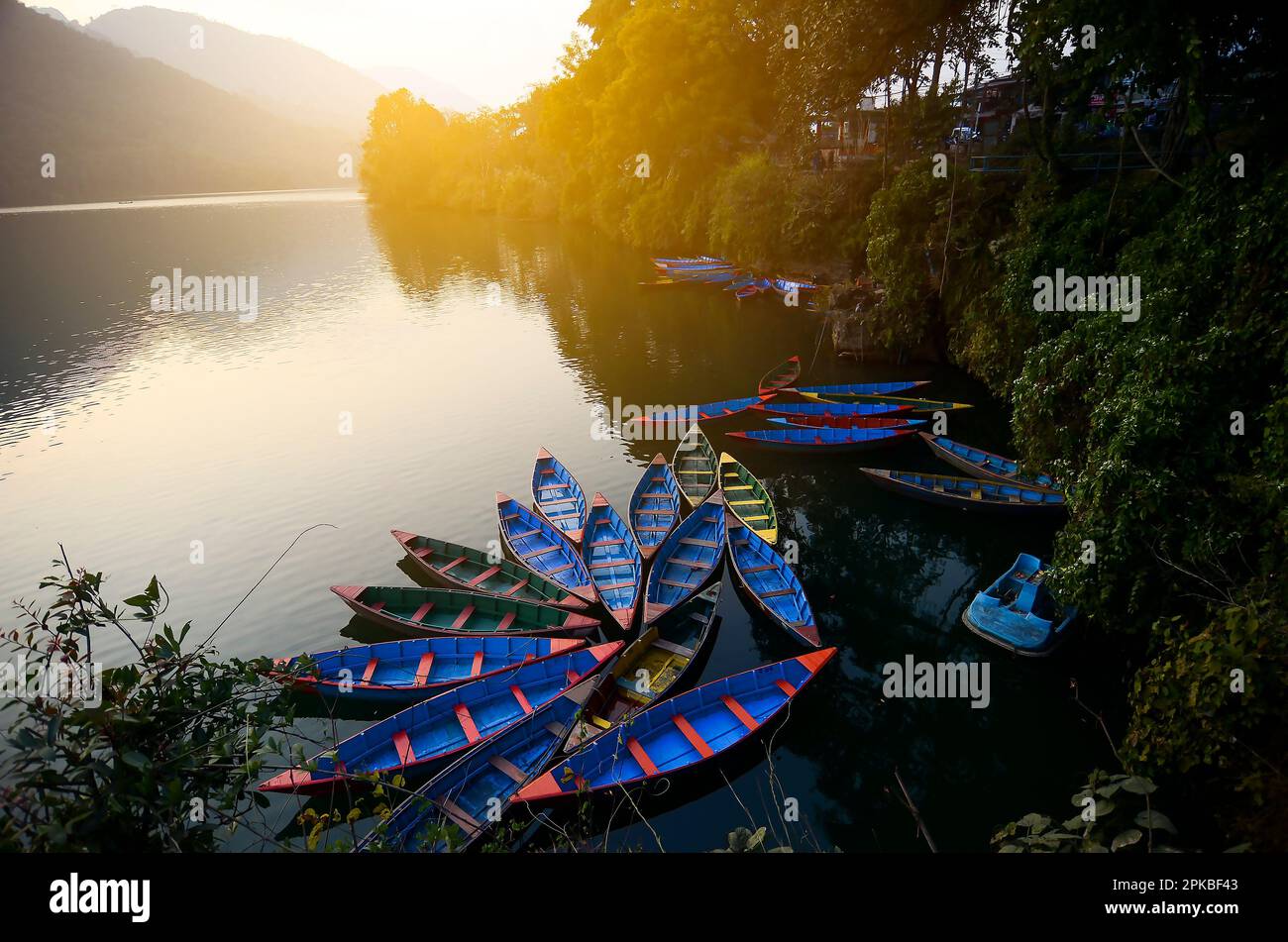 Long boat nepal hi-res stock photography and images - Alamy