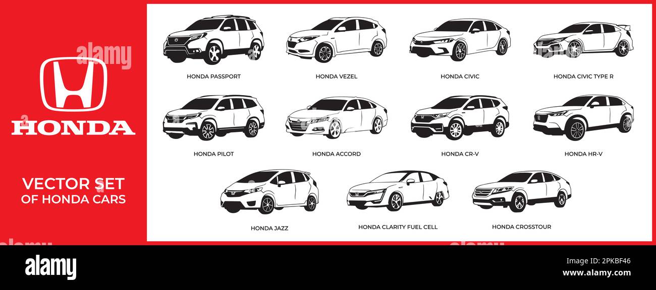 Honda logo Stock Vector Images - Alamy