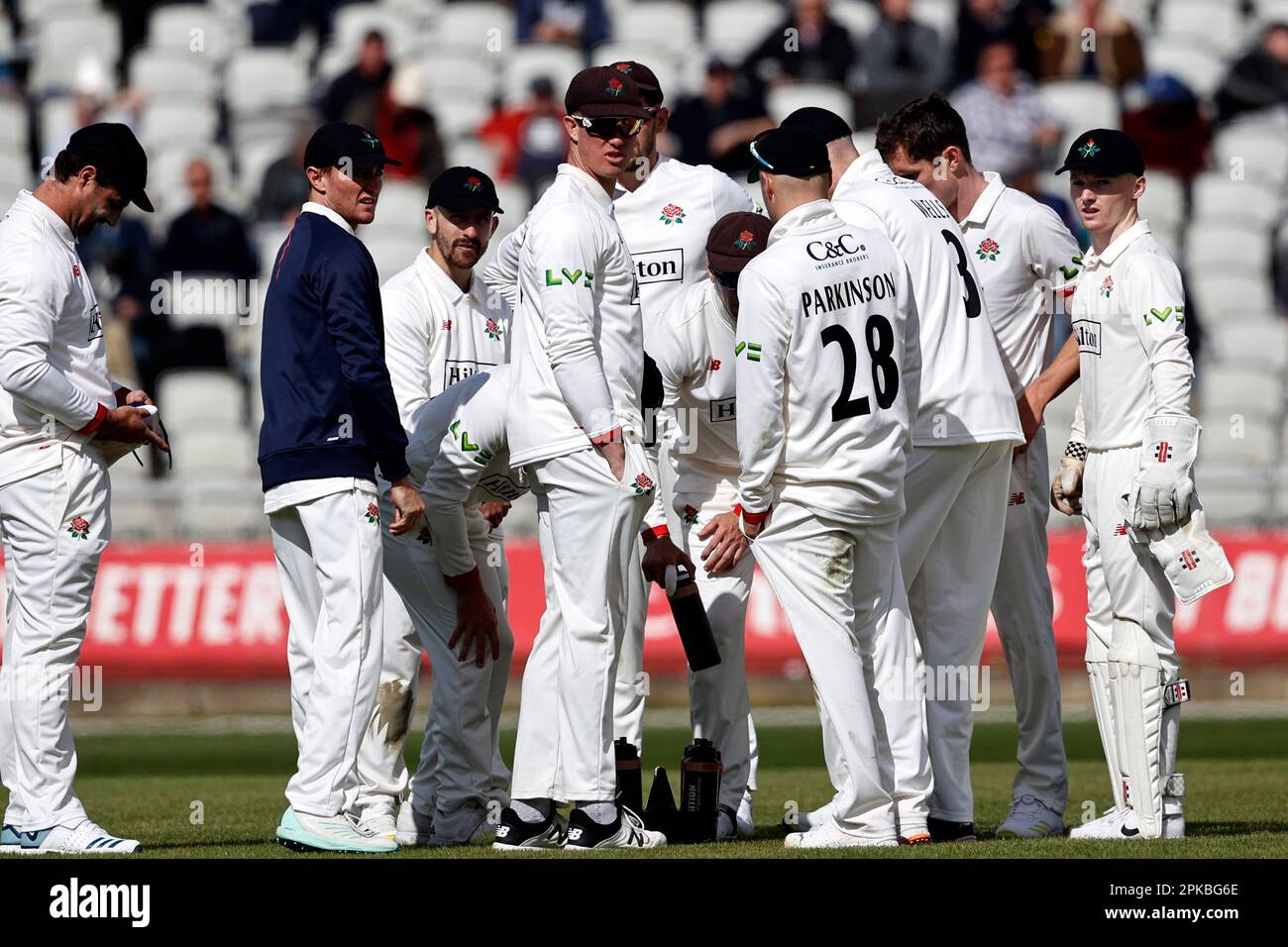 6th April 2023; Old Trafford, Manchester, England: Division 1 County ...