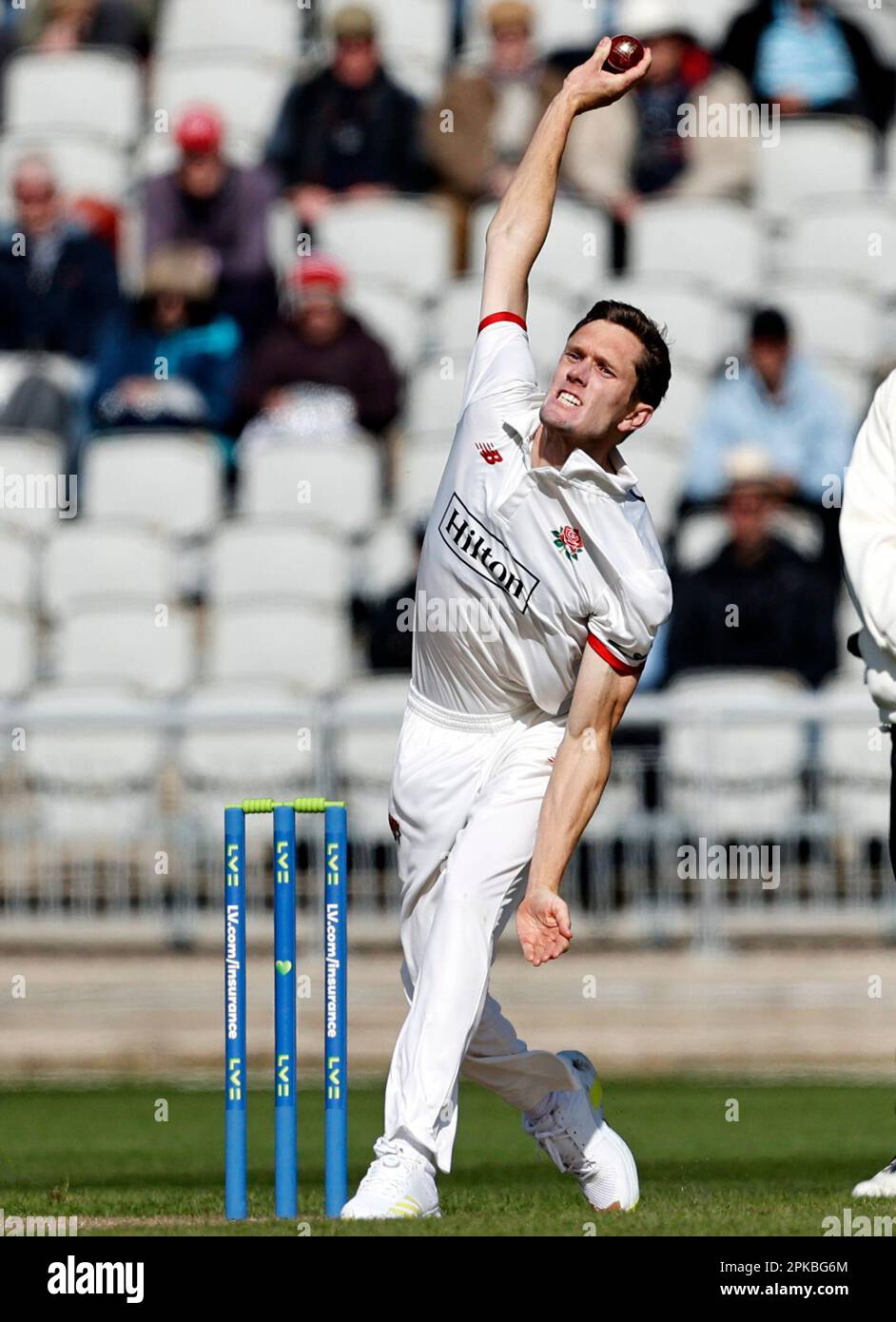 6th April 2023; Old Trafford, Manchester, England: Division 1 County ...