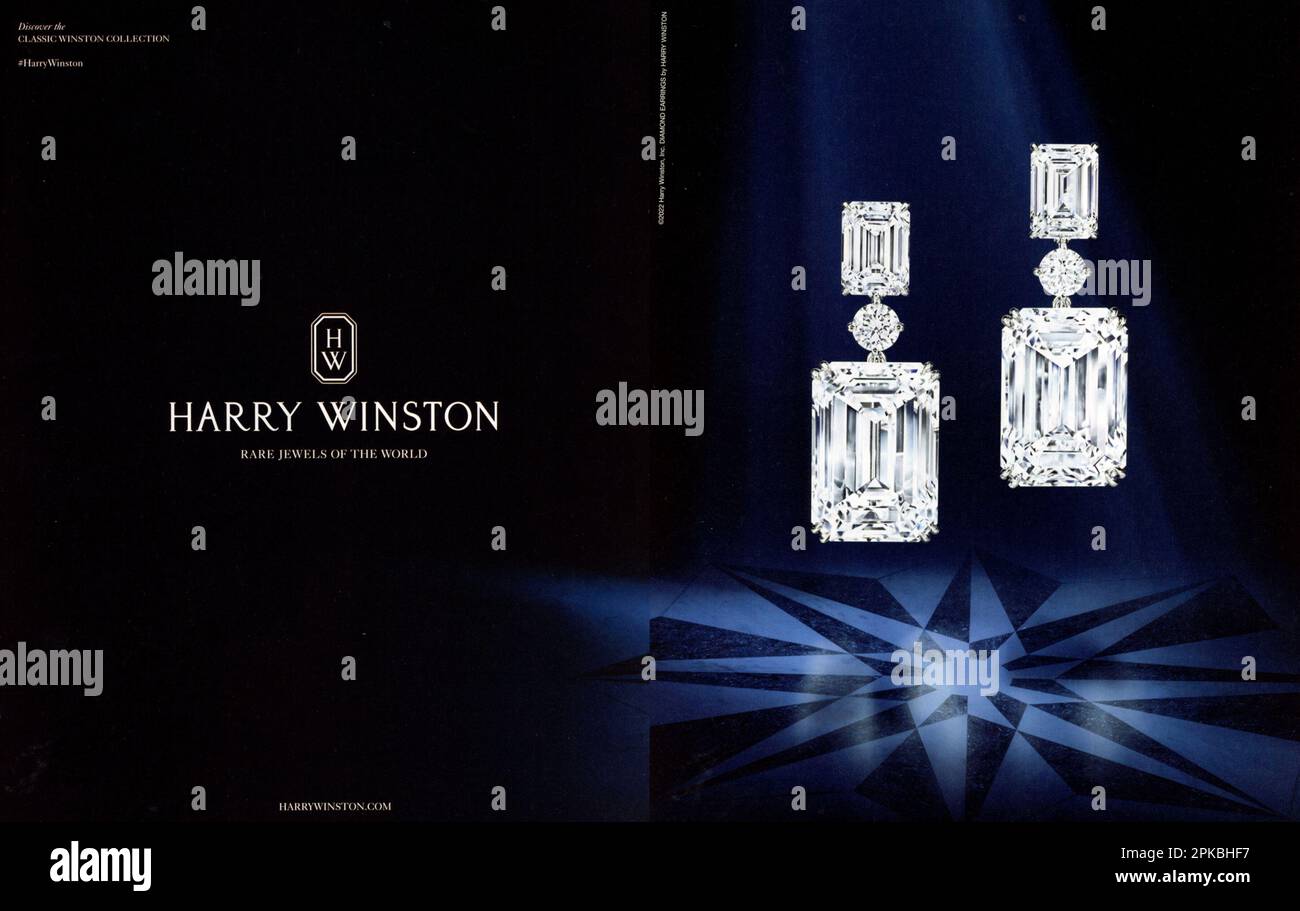 WSJ. Magazine, December 2022/January 2023 issue Advert, USA Stock Photo ...