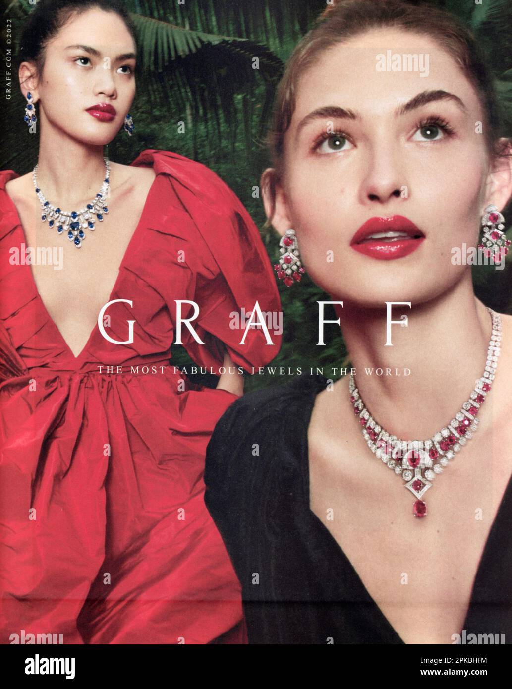 WSJ. Magazine, December 2022/January 2023 issue Advert, USA Stock Photo ...