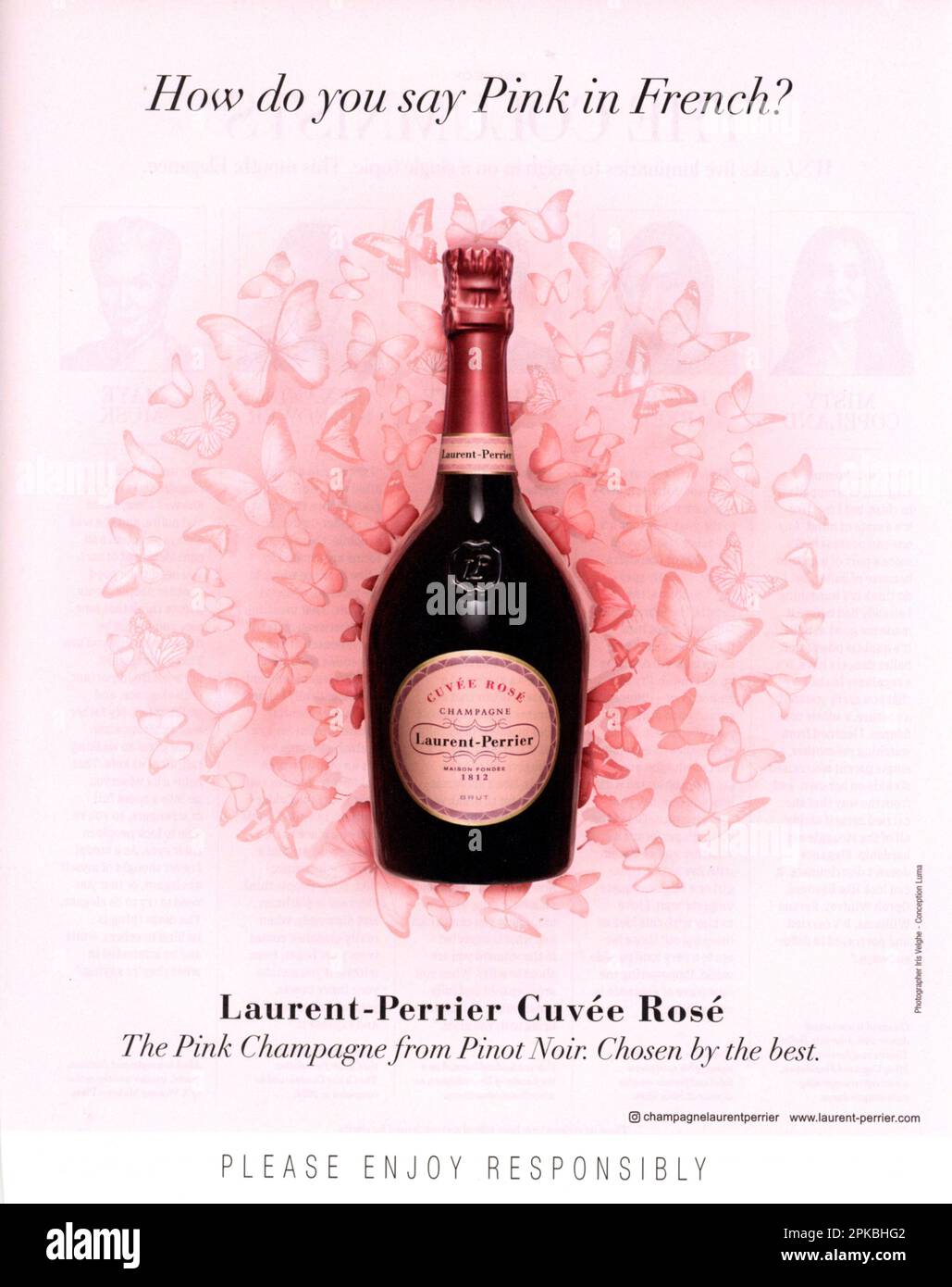 WSJ. Magazine, December 2022/January 2023 issue Advert, USA Stock Photo ...