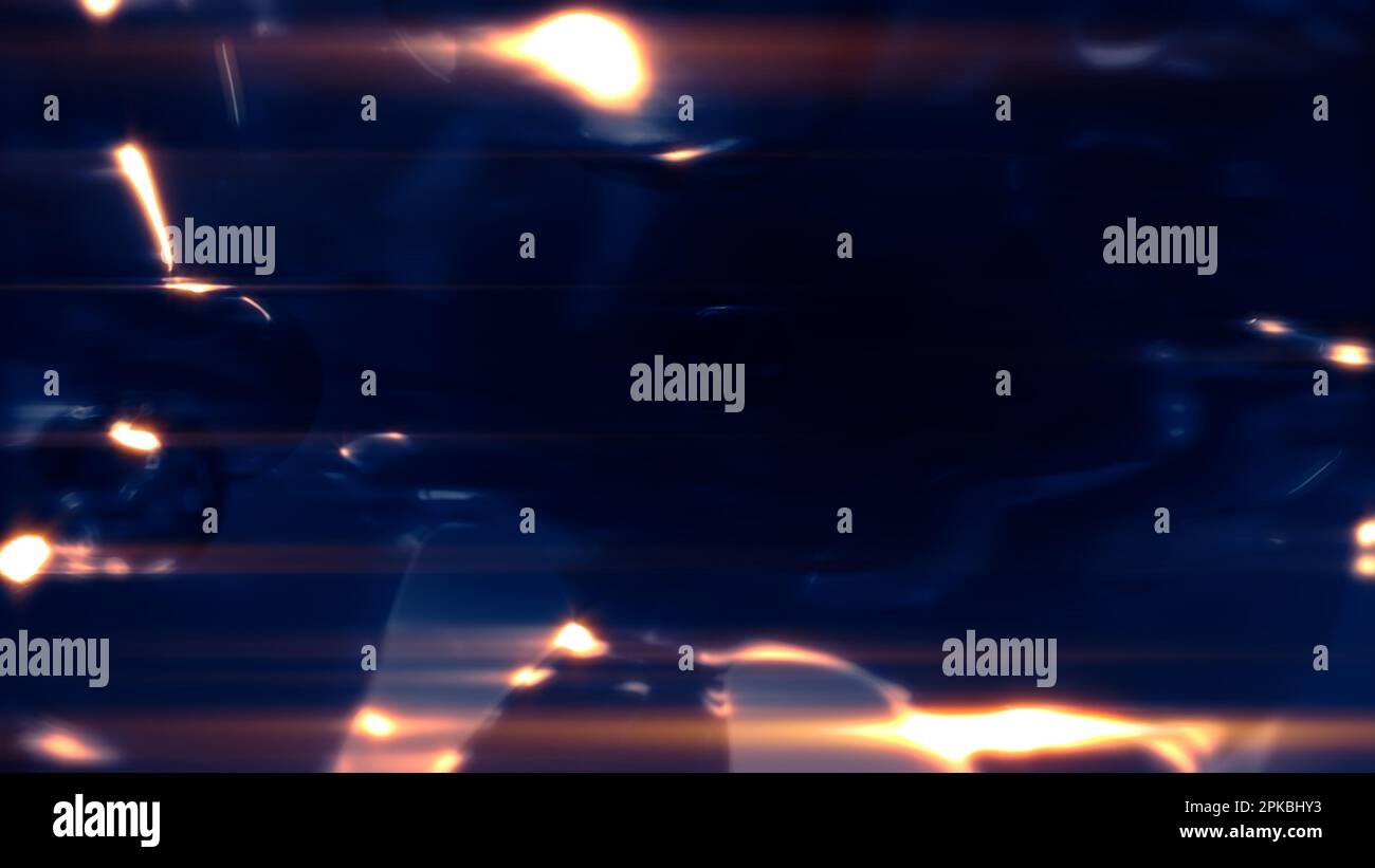 glowing blue slight gentle liquid particles - dark bokeh background ...