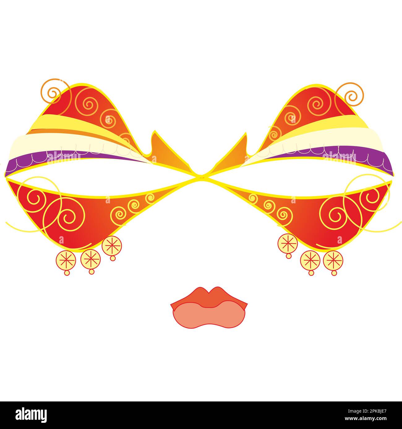 Face hide mask Cut Out Stock Images & Pictures - Alamy