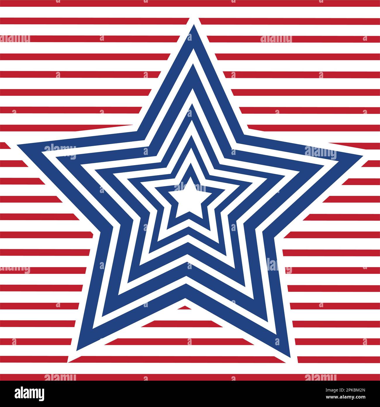 stars and stripes colors and symbols of USA flag, vector Stock Photo ...