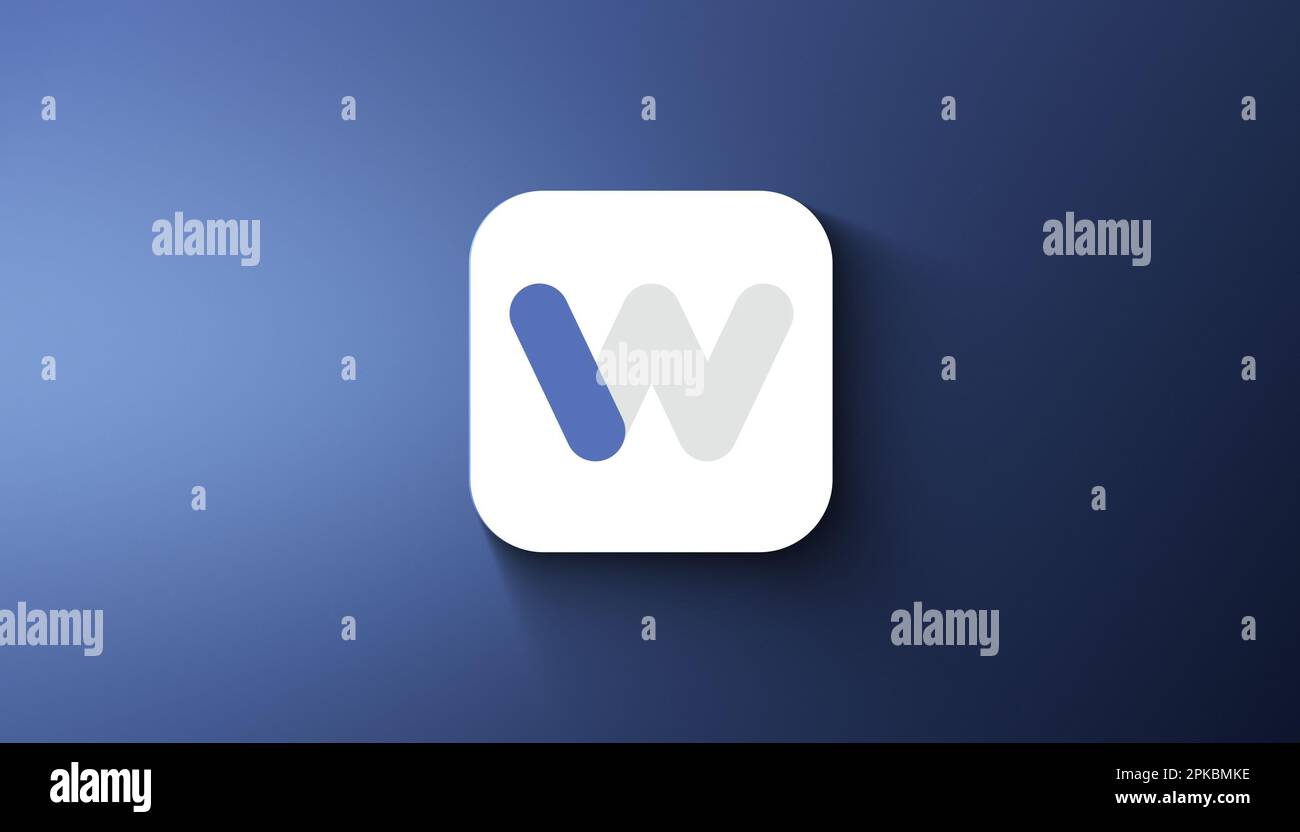 Agadir, Morocco - April, 2023: Instawork Logo in a Gradient Background ...