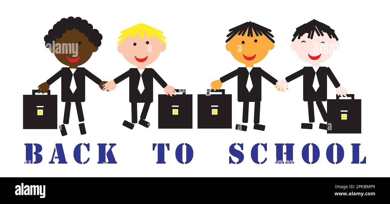 back to school, international day of knowledge, vector Stock Photo - Alamy