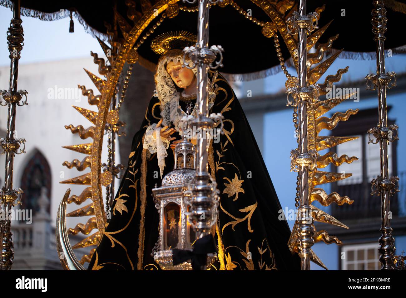 Easter procession in San Cristóbal de La Laguna (Tenerife Stock Photo ...