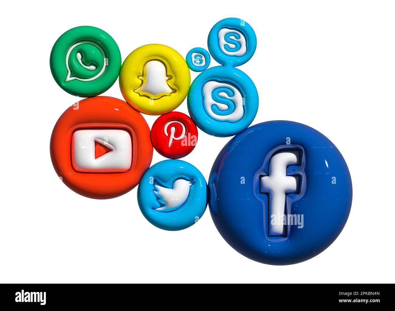 social media app logo Stock Photo - Alamy