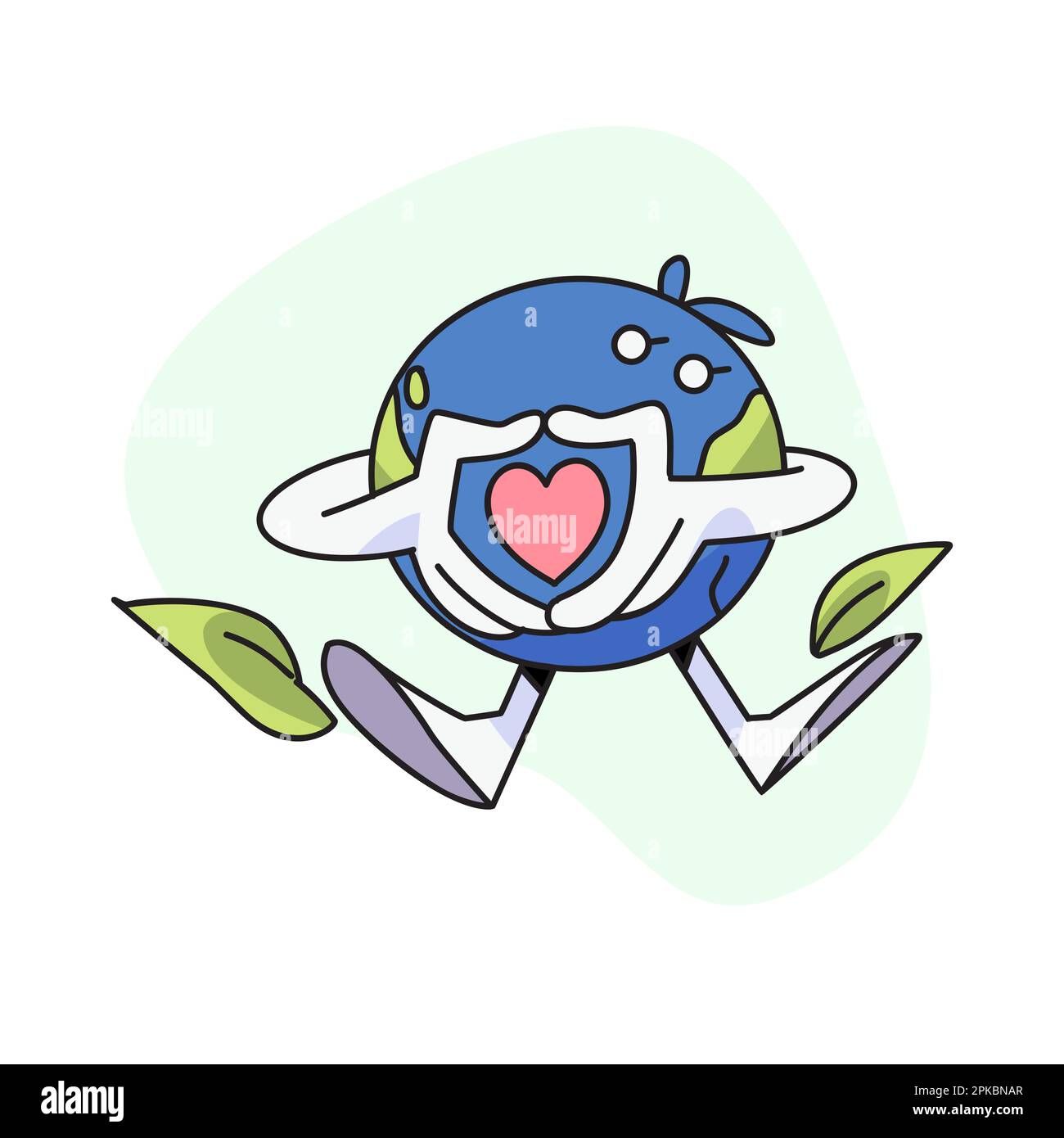 Heart pose Stock Vector Images - Alamy